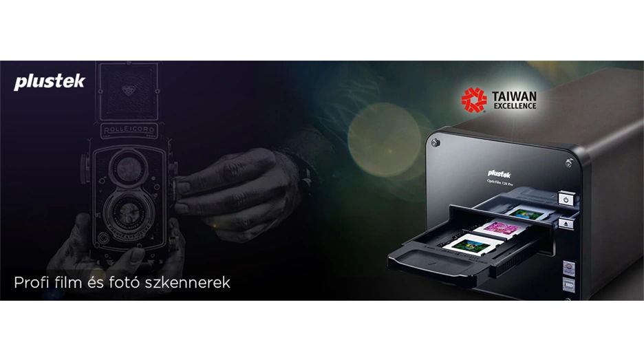 Profi filmszkennelés: Plustek Opticfilm 120 Pro - Tripont Foto Video