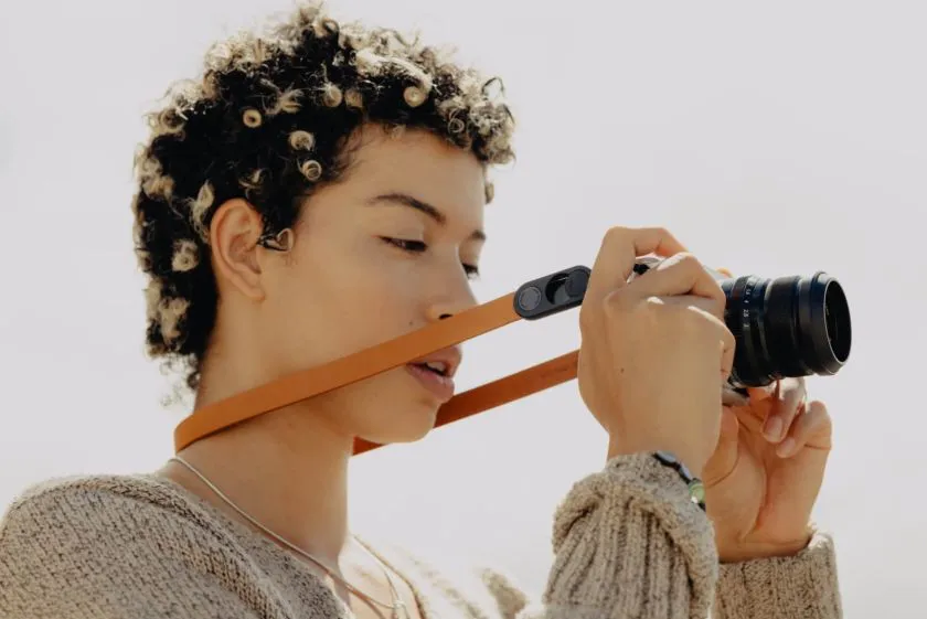 PEAK DESIGN Form Bőr szíj fénykézőgépekhez - Rövid - Borostyán LRS-S-AM ...